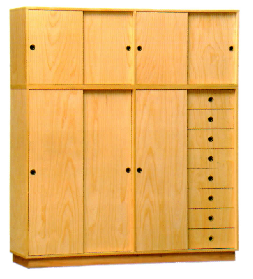 Placard de Guatambú de 8 Cajones 2.00 m – Mueblecity