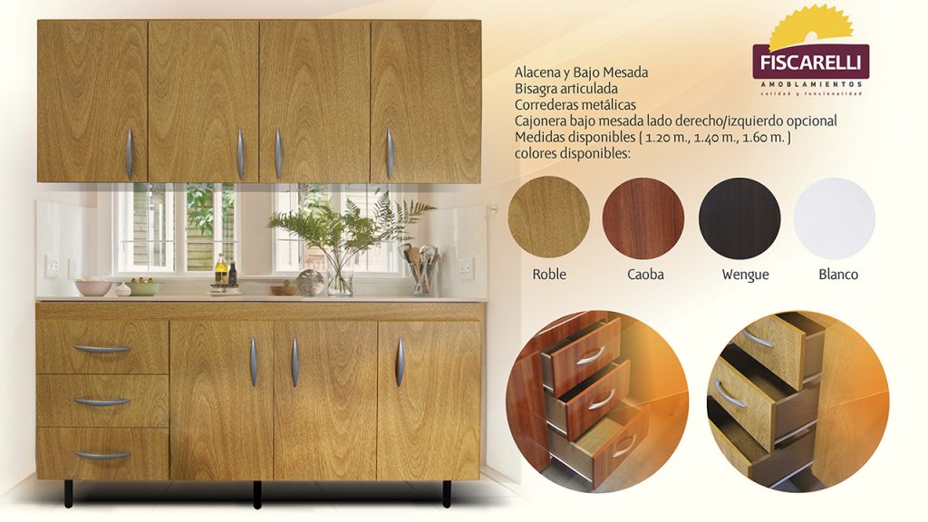 Alacena 1,00 m – Línea Modulada – Mueblecity