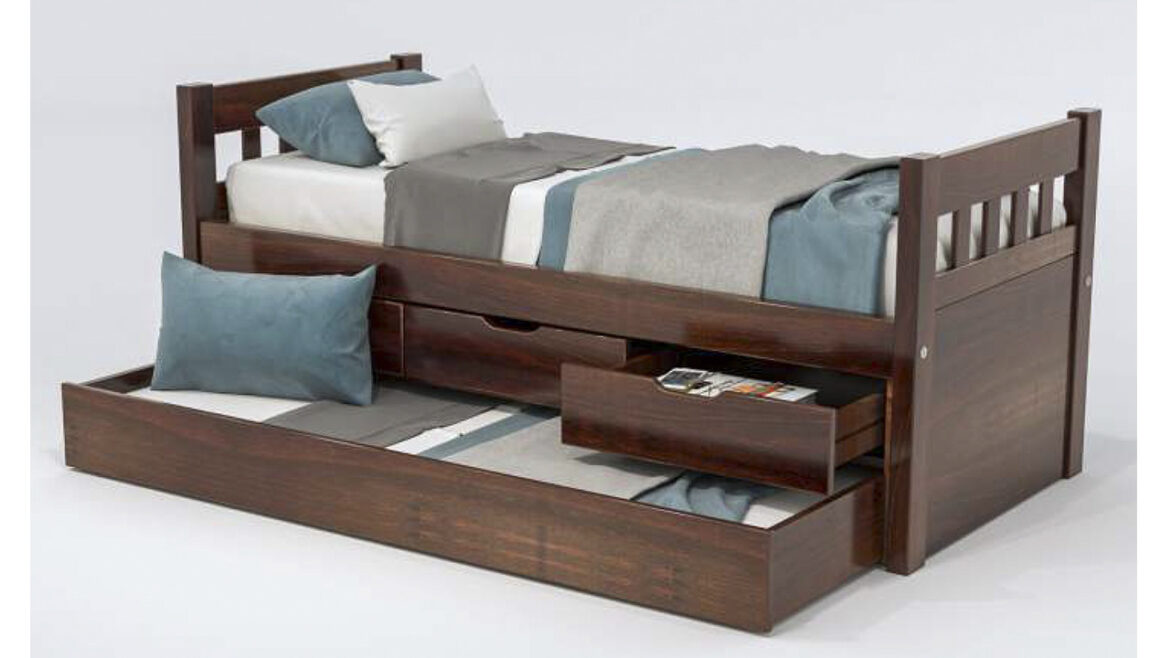 Diván Cama con Cajonera y Carro – Línea Gioko – Mueblecity