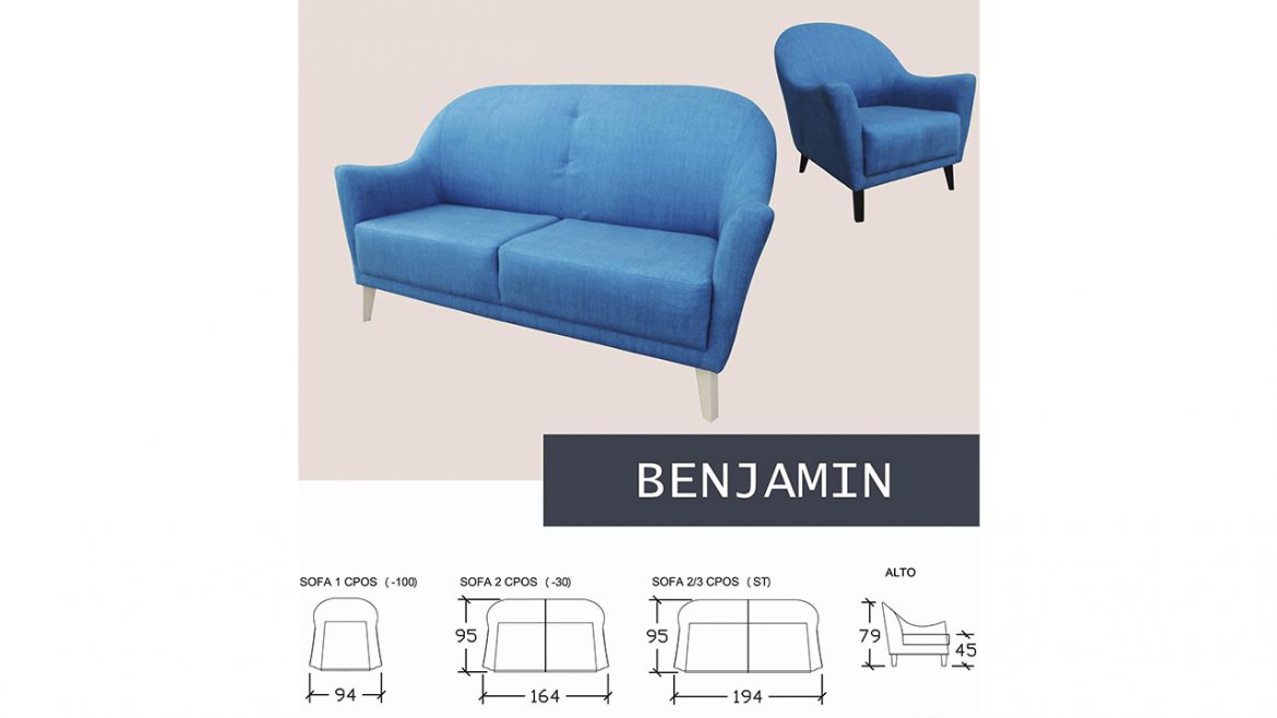 Sofá BENJAMÍN – Mueblecity