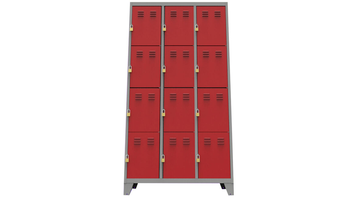 Locker Módulo de 12 PUERTAS – Mueblecity
