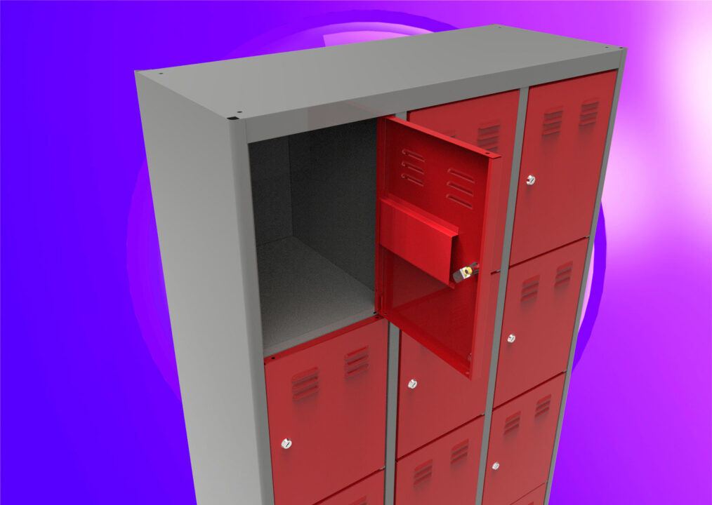 Locker Módulo de 16 PUERTAS – Mueblecity